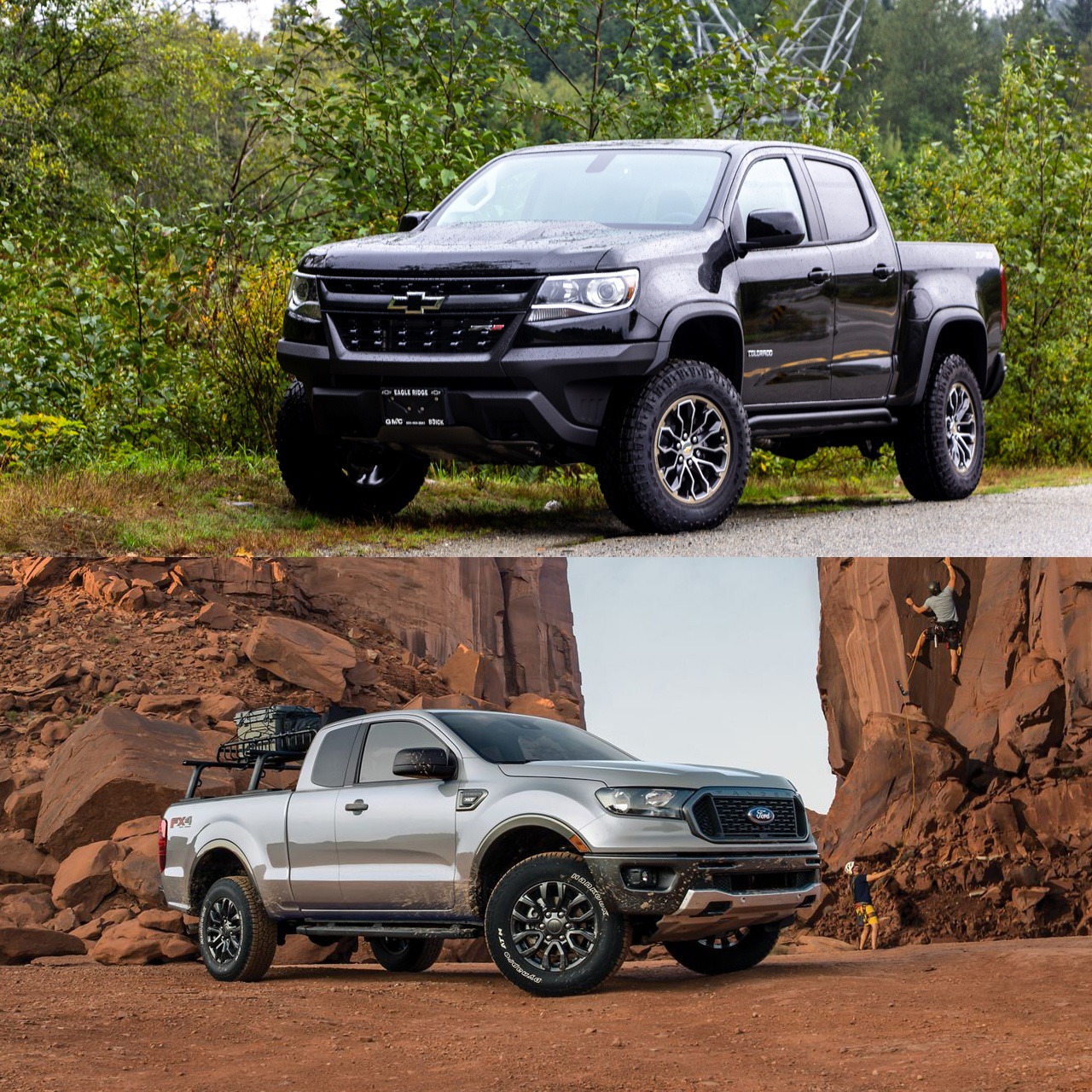 2019 Ford Ranger vs Chevy Colorado | Eagle Ridge GM Coquitlam